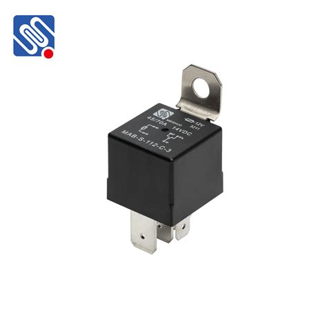 Meishuo Mab S 112 C 3 5 Pin 5 Wire Automotive Relay Socket Dc 12v