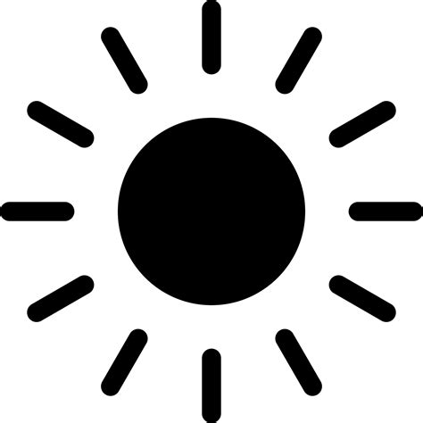 Sunlight Vector Icon Design 16958675 Vector Art At Vecteezy