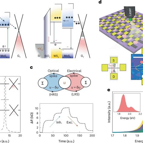 Type Ii Heterojunction Neuron A The Left Panel Shows An Energy Band Download Scientific