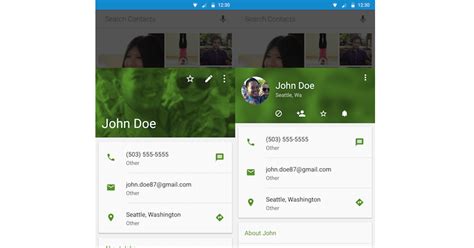 Best Way To Display A Key Value List With Material Design User Experience Stack Exchange