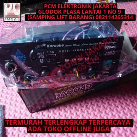 Jual Kit Power Amplifier Speaker Aktif Active Plus Mp3 Bluetooth 750w
