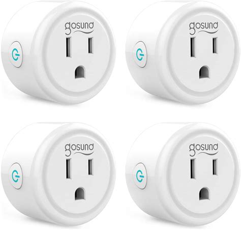 Smart Plug WiFi Outlet Works With Alexa Google Home Gosund Smart
