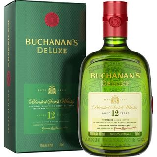 Combo Whisky Buchanans Deluxe 12 Anos Buchanans Master 750ml