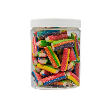 Żelki Kabelki Multicolor W Cukrze 200g O Smaku Owocowym Candy Shoppl