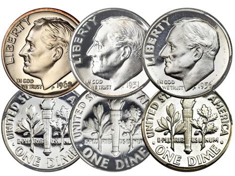 Most Valuable Roosevelt Dimes Complete Value Guide