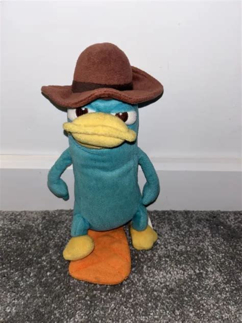 The Disney Store Perry The Platypus Plush 9” Phineas And Ferb £1050
