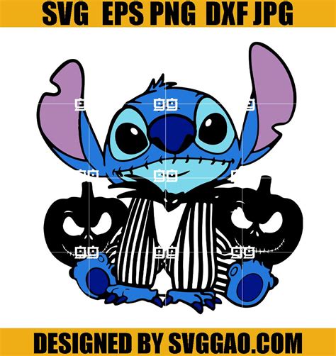 Jack Skellington X Stitch Svg Stitch Svg Jack Skellin