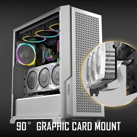 Giá Dựng Vga Antec Vertical Gpu Bracket Pci E 4 0 X16 High Speed White