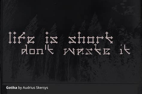 Fonts By Audrius Skersys