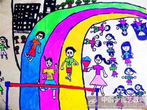 赛跑冲线简笔画 简笔画图片大全 普车都