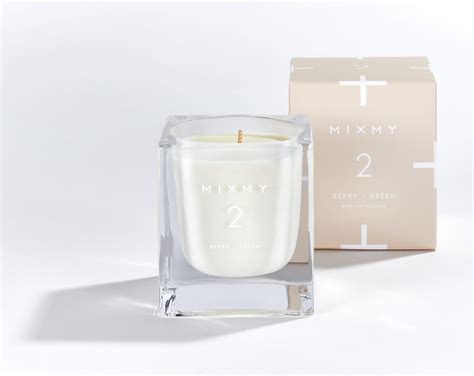 2. Berry / Green Primary Candle - MIXMY