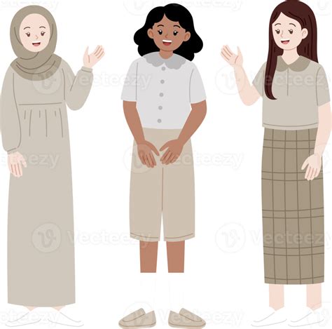 Woman Having Conversation Character Illustration 47392212 Png