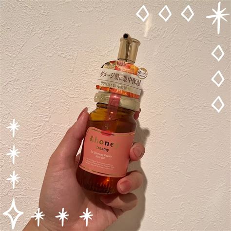 Andhoney Creamy Exダメージリペアヘアオイル30｜andhoneyの口コミ 🧡🍯andhoneyのダメージ専用ヘアオイル🍯🧡 By