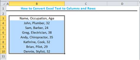 Text to row in excel Блог о рисовании и уроках фотошопа