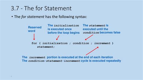 35 The While Statement The While Statement Has The Following Syntax