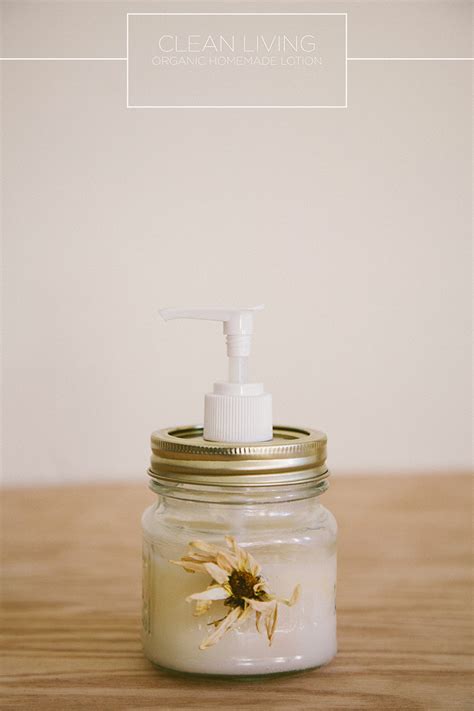 Clean Living Organic Homemade Lotion — Sincerely Kinsey