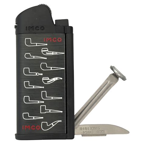 Imco Chic4 Pipe Lighter Black 61356 Arango