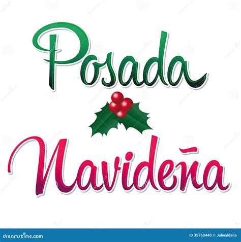 Posada Navidena Stock Photo Image 35760440