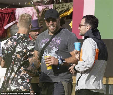 James Haskell Parties With Blonde Companion At Glastonbury After Ex Chloe Madeley Said Their