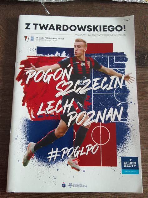 Program meczowy Pogoń Szczecin Lech Poznań Szczecin Niebuszewo OLX pl