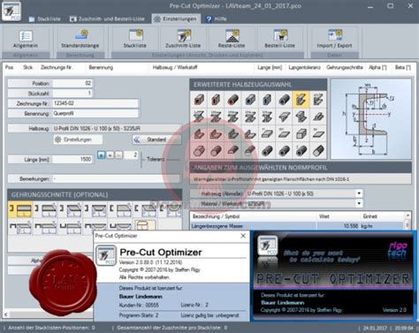 Tải Phần Mềm Rigotech Pre Cut Optimizer Pro Siêu Mượt Không Lỗi