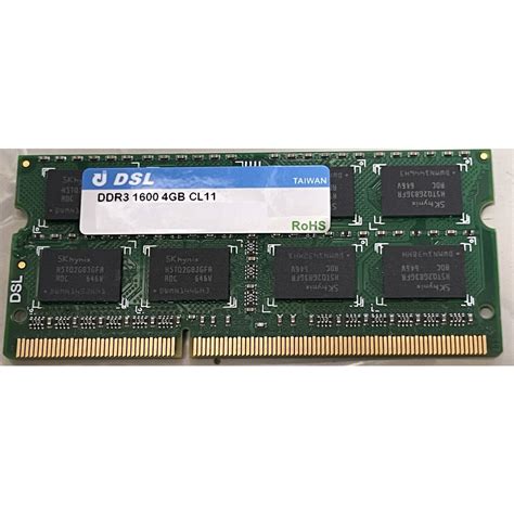 [ddr3 1600] 全新 單條 4g Hynix 顆粒 終生保固 筆電 So Dimm 支援低電壓1 35v 蝦皮購物