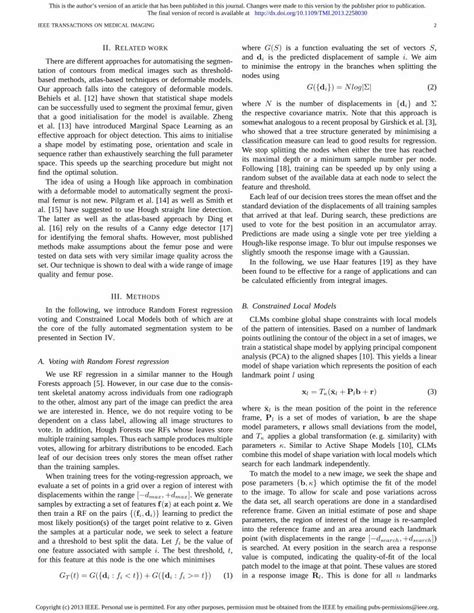 Pdf Fully Automatic Segmentation Of The Proximal Femur Fully