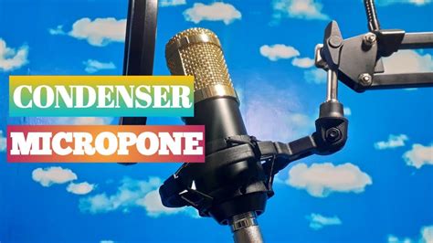 Unboxing Condenser Micropone Youtube