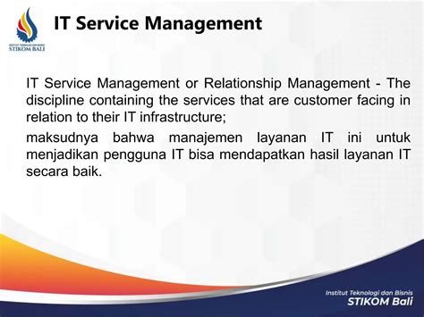 Pertemuan 2 Manajemen Layanan Information Technology Pptx