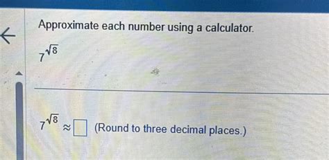 solved approximate each number using a