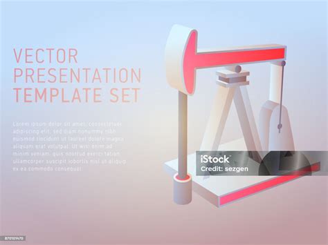 벡터 3d 비즈니스 테마 프레 젠 테이 션 서식 파일 설정 0명에 대한 스톡 벡터 아트 및 기타 이미지 0명 3차원 형태 가솔린 Istock