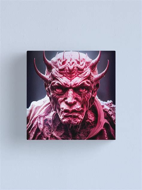 Terrible Satan Aka Antichrist Demon And Beelzebub King Of Hell