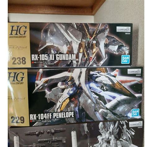 Hguc 1144 Rx 104ff ペーネロペー＋rx 105 Ξガンダム By メルカリ