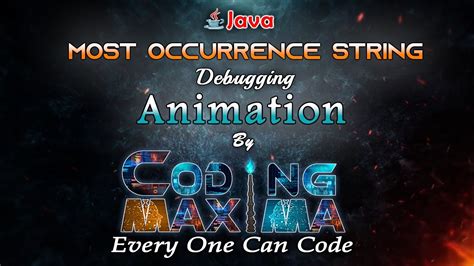 Most Occurrence String In Hash Map Hash Map In Java Core Java