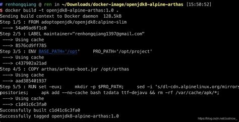 Arthas集成至docker支持 Arthas Docker Openjdk的基础镜像 Csdn博客