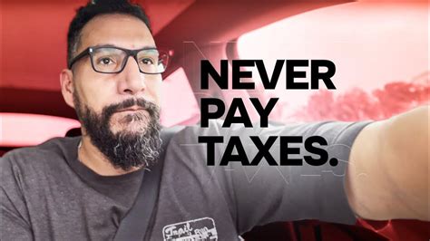 Never Pay Taxes Again No Joke Youtube