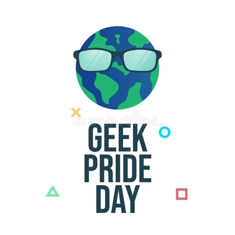 Vector Graphic Of Geek Pride Day Ideal For Geek Pride Day Celebration