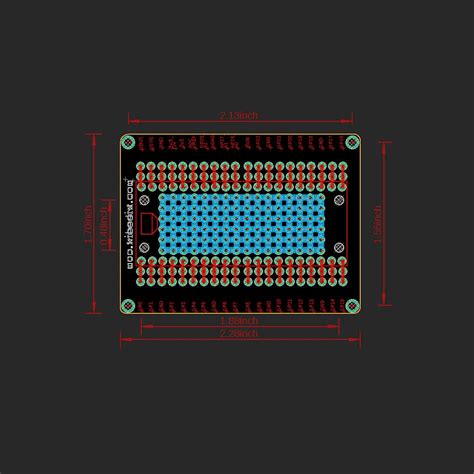 Treedix Compatible With Raspberry PI PICO Breakout Board Flexible PCB
