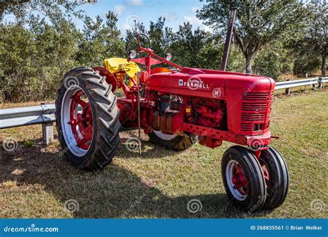 1942 International Harvester Mccormick Farmall H Tractor Editorial
