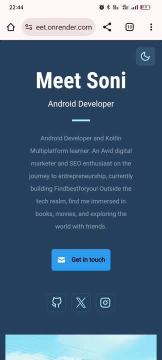 Kotlinmultiplatform Compose Jetpackcompose Kobweb Kotlin Meet Soni