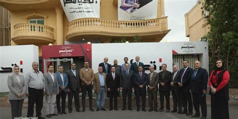 الحملة الرسمية للمرشح الرئاسي عبد الفتاح السيسي تلتقي وفداً من النقابة