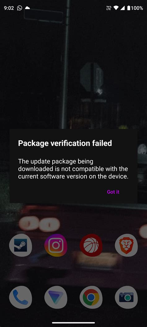 Package Verification Failed I Have Been Getting This Error Everyday