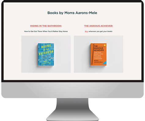 Portfolio Inspiring Squarespace Website For A Mental Health Author