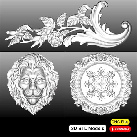 2 5 D Cnc Stl Files Etsy