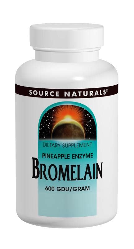 Bromelain Source Naturals Dietary Supplement Australia Bromelain 600