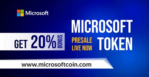 Unlocking The Future With Microsoft Token Ms Token A Revolutionary Presale Opportunity By