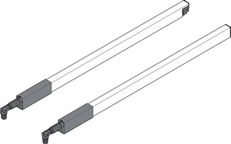 Blum Longitudinal Railing For Front Pull Out Tandembox Antaro Silk