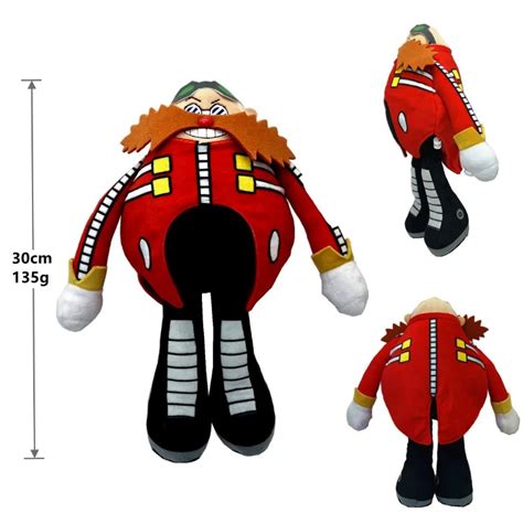 تسوق 30cm Super Sonic Hedgehog Plush Stuffed Toys Cartoon Knuckles Bag