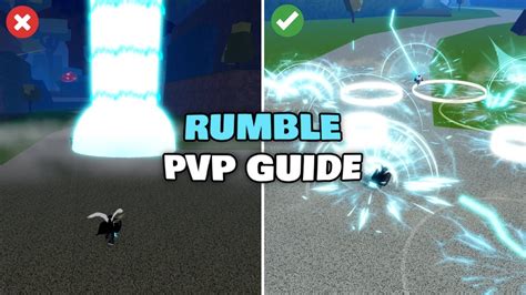 How To Use Rumble In Bounty Hunting Correctly In Blox Fruits Pvp Guide