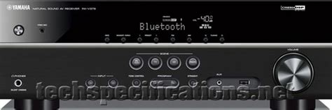 Yamaha RX-V379 AV Receiver Technical Specifications